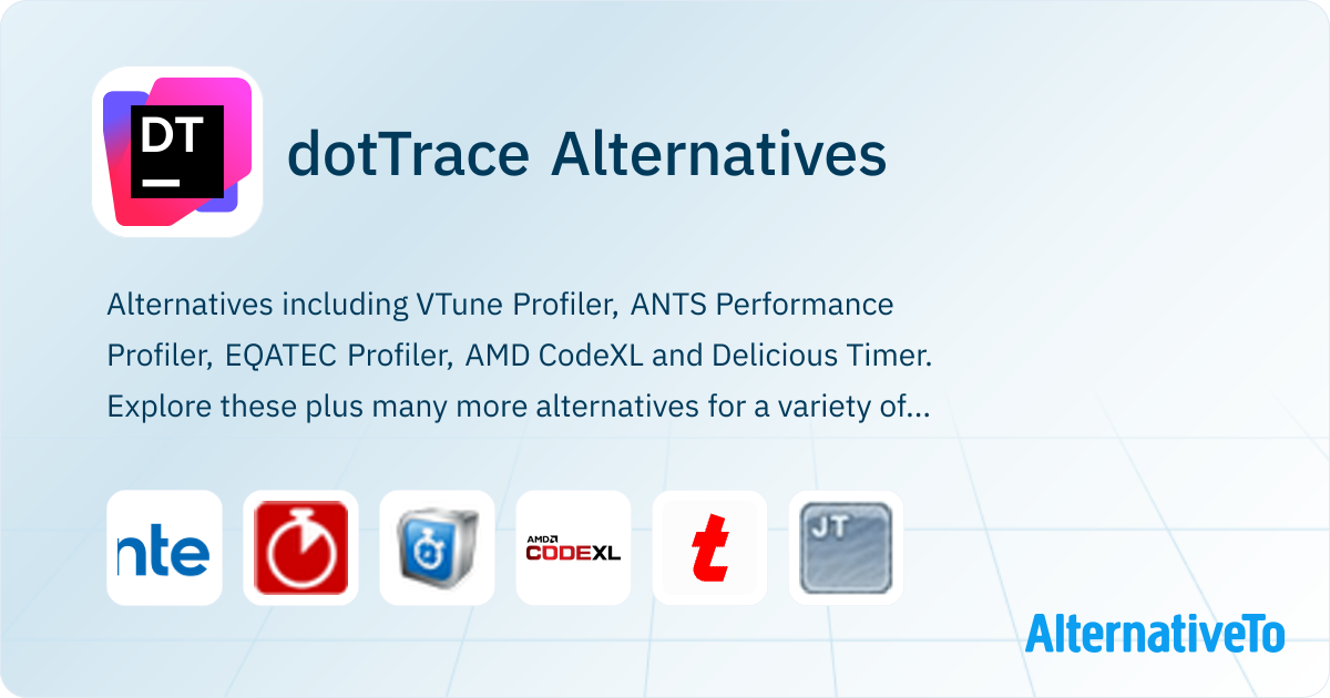 dotTrace Alternatives - Explore Similar Software | AlternativeTo