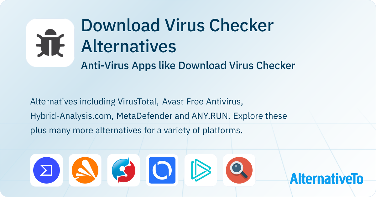 Download Virus Checker Alternatives: Top 12 Anti-Virus & Similar Apps ...