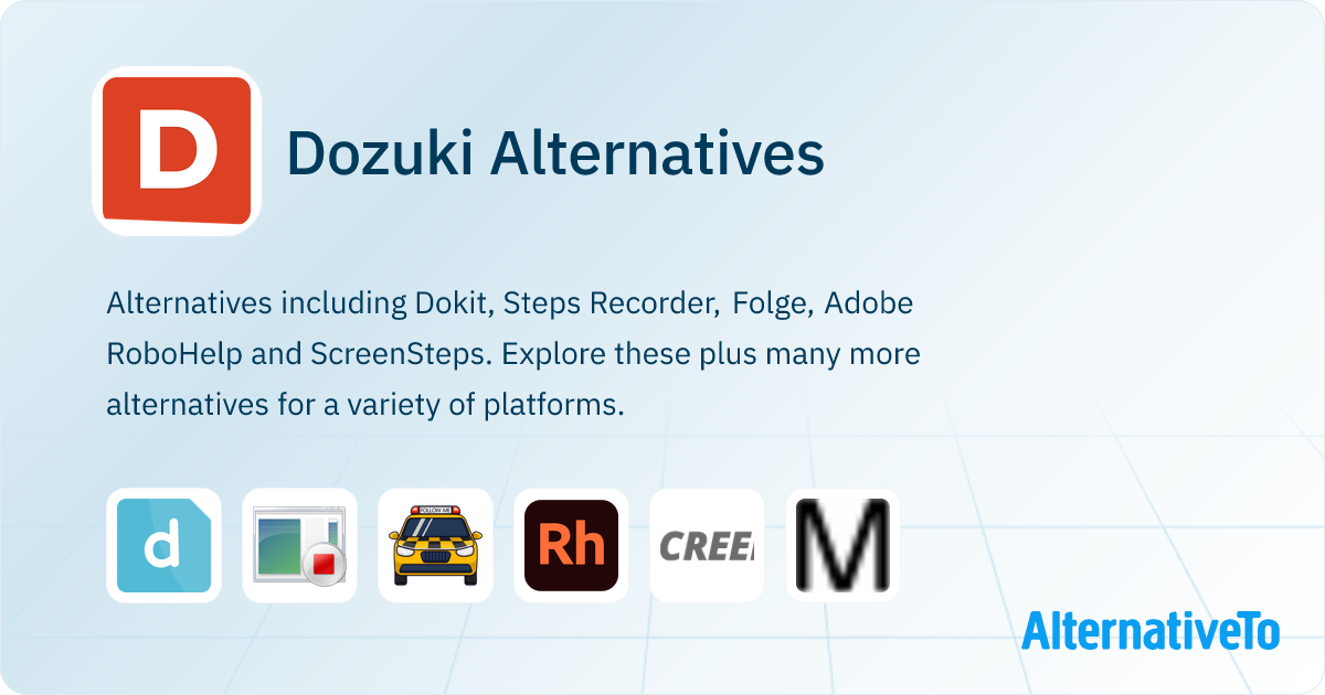 Dozuki Alternatives - Explore Similar Apps & Services | AlternativeTo