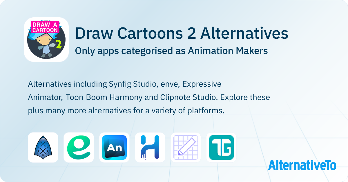 Draw Cartoons 2 Alternatives: Top 11 Animation Makers | AlternativeTo