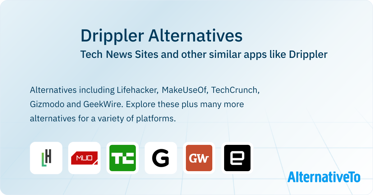 Drippler Alternatives: Top 23 Tech News Sites & Similar Apps ...