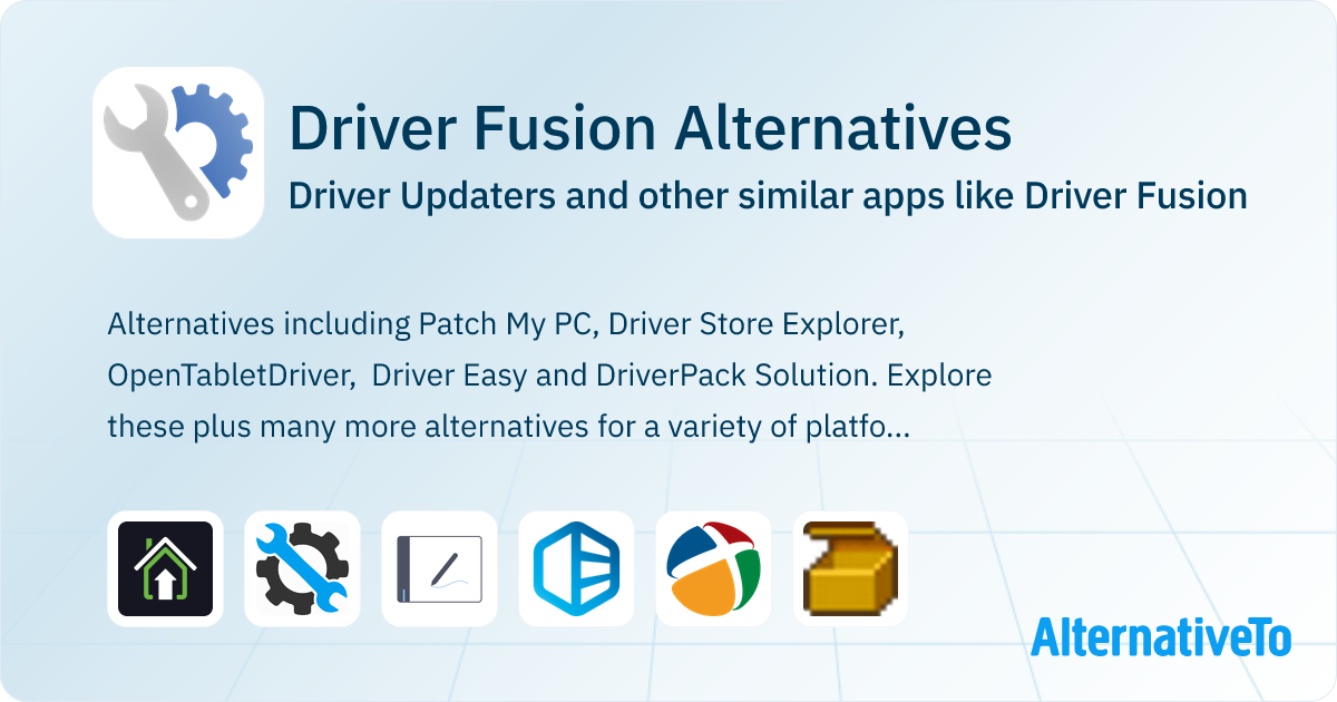 Driver Fusion Alternatives: Top 12 Driver Updaters & Similar Apps ...