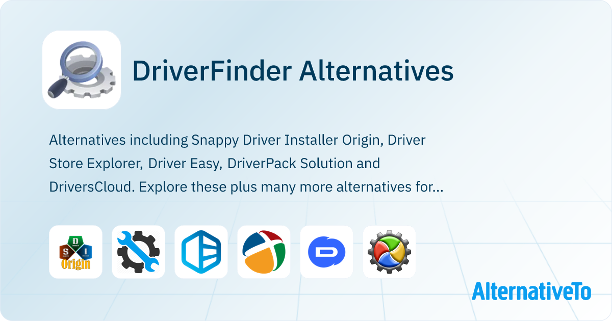 DriverFinder Alternatives - Explore Similar Software | AlternativeTo
