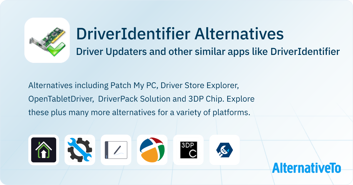 DriverIdentifier Alternatives: Top 12 Driver Updaters & Similar Apps ...