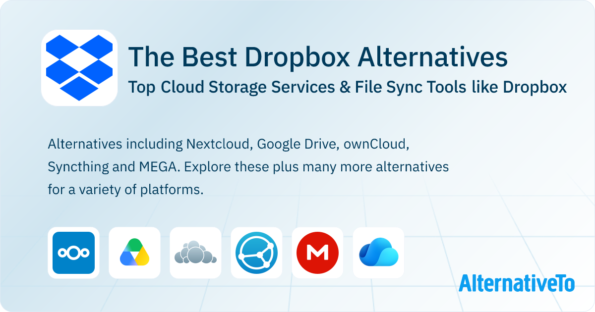Dropbox Alternatives: Top 12 Cloud Storage Services from the EU ...