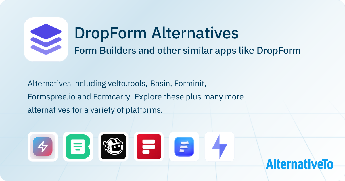 DropForm Alternatives: Top 9 Form Builders & Similar Websites ...