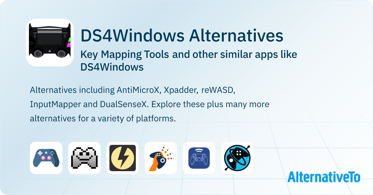 DS4Windows Alternatives: Top 22 Key Mapping Tools & Similar Apps ...