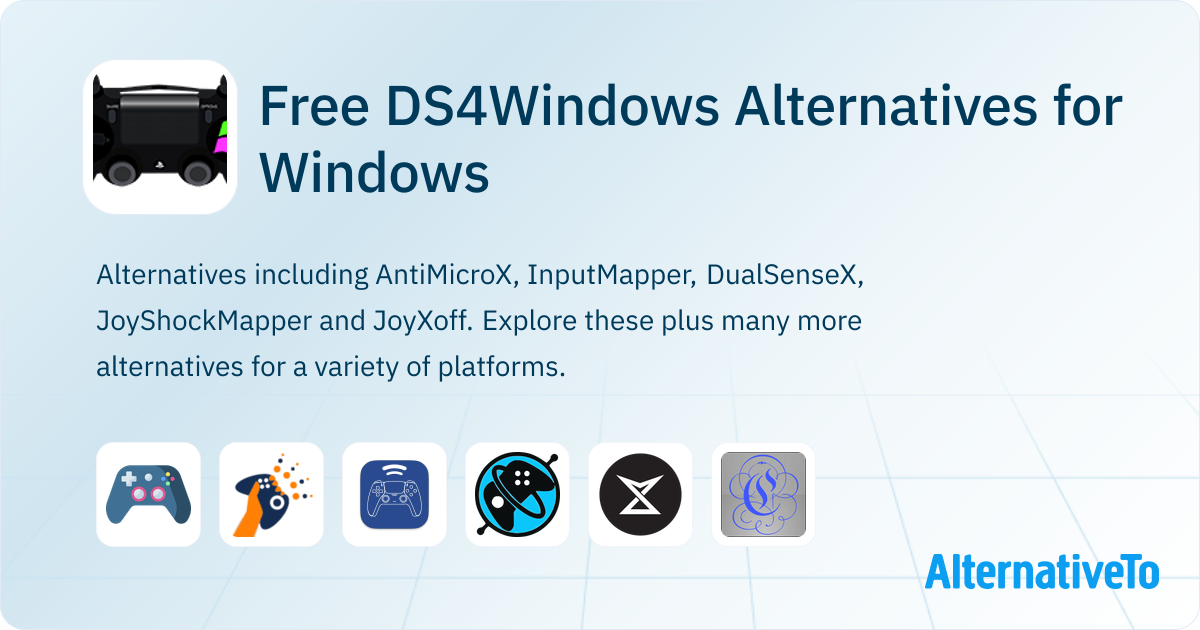 Free DS4Windows Alternatives for Windows: Key Mapping Tools & Similar ...