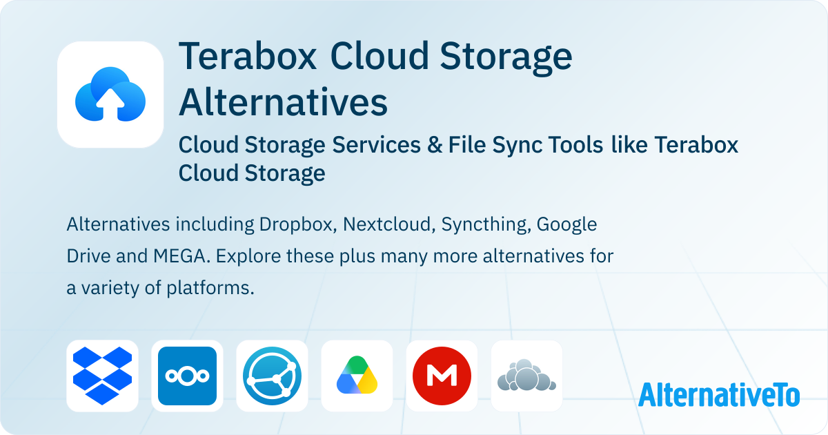Terabox Cloud Storage Alternatives: Top 12 Cloud Storage Services ...