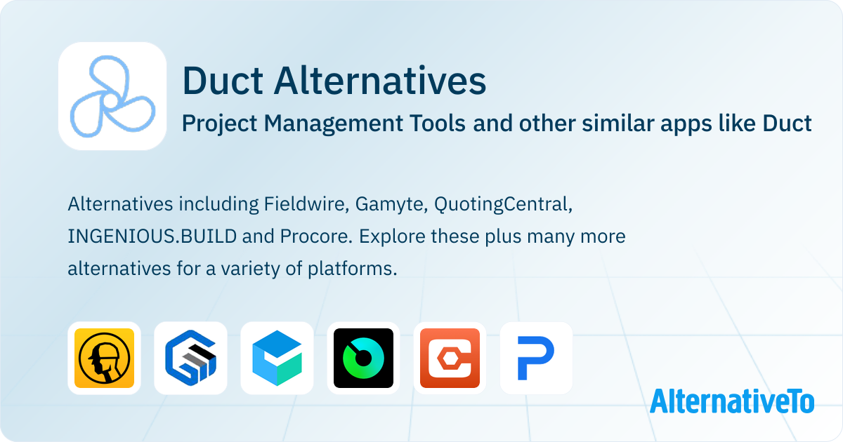 Duct Alternatives: Top 10 Project Management Tools & Similar Apps ...