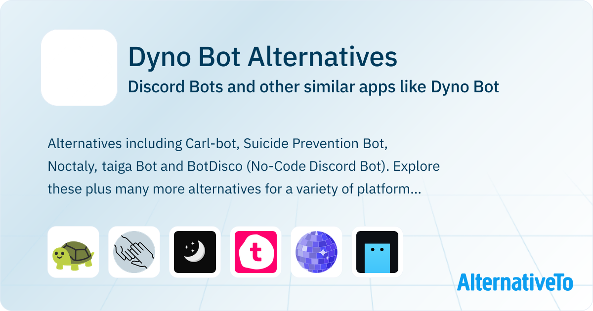 Dyno Bot Alternatives: Top 21 Discord Bots & Similar Apps | AlternativeTo