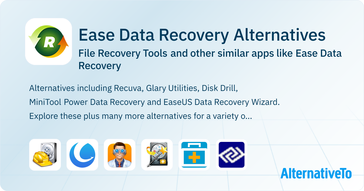 Ease Data Recovery Alternatives: Top 11 File Recovery Tools & Similar ...