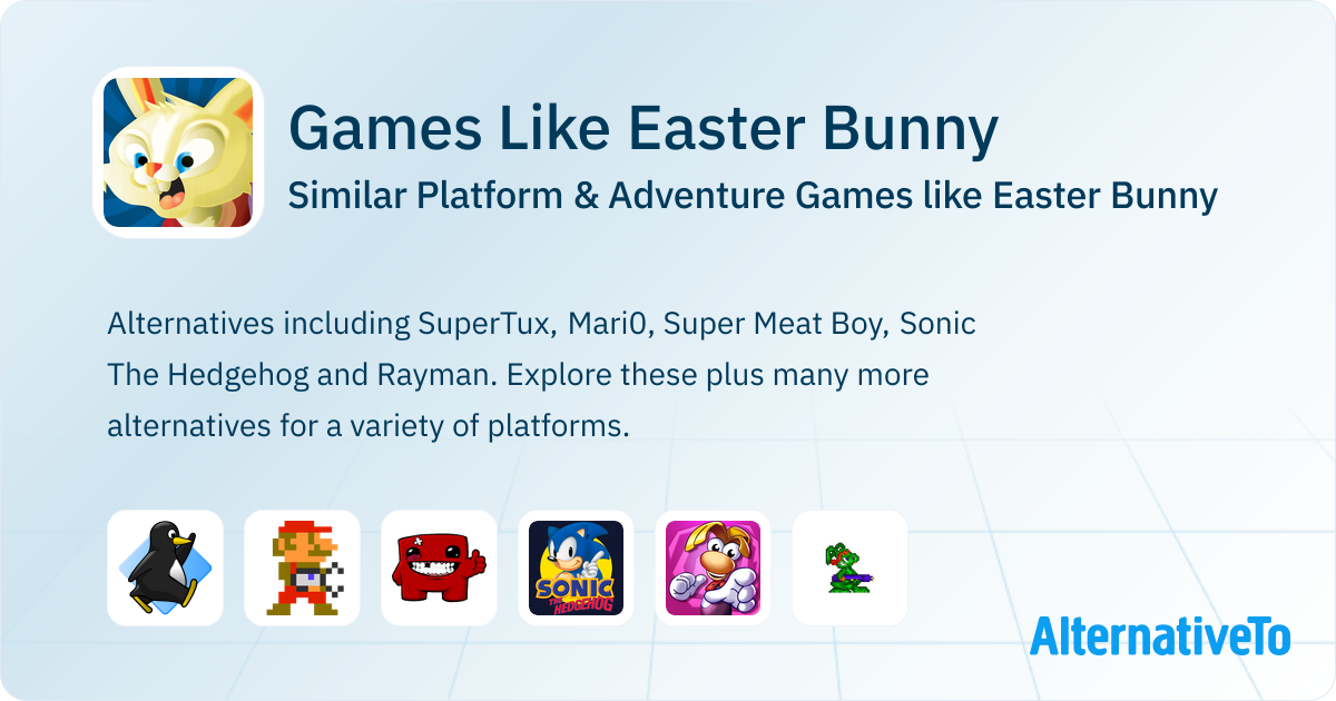 Games Like Easter Bunny: Similar Platform Games | AlternativeTo