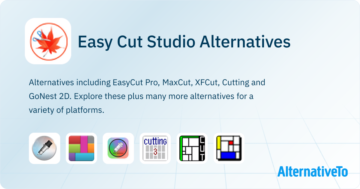 Easy Cut Studio Alternatives - Explore Similar Software | AlternativeTo