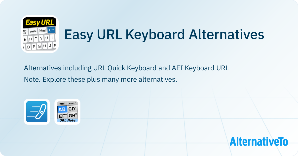 Easy URL Keyboard Alternatives and Similar Apps | AlternativeTo