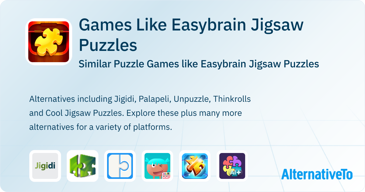 Games Like Easybrain Jigsaw Puzzles: Similar Puzzle Games 2026 ...