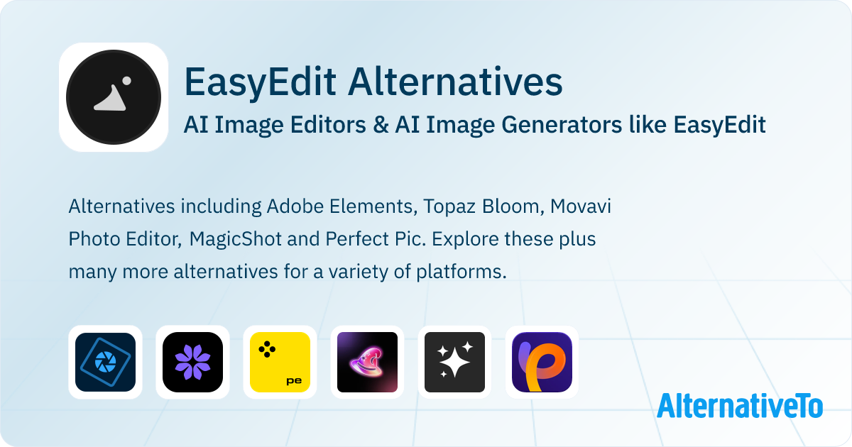 EasyEdit Alternatives: Top 14 AI Image Editors | AlternativeTo