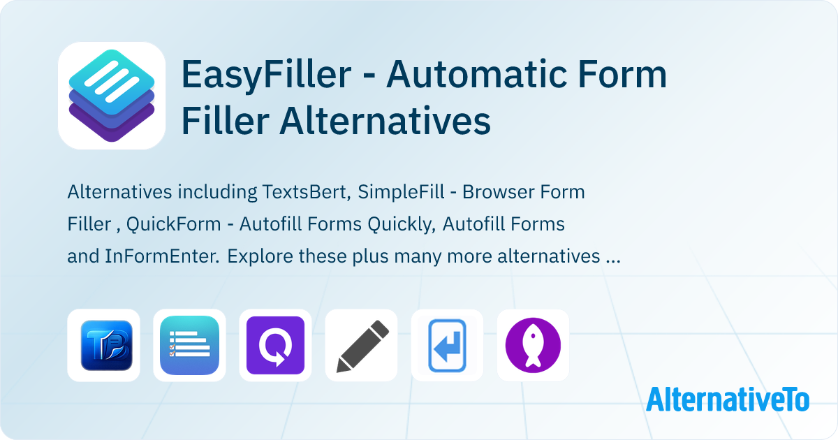 EasyFiller - Automatic Form Filler Alternatives - Explore Similar ...