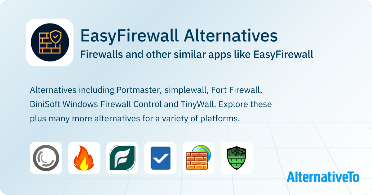 EasyFirewall Alternatives: Top 12 Firewalls & Similar Apps | AlternativeTo