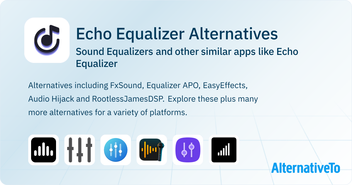 Echo Equalizer Alternatives: Top 12 Sound Equalizers & Similar Apps ...