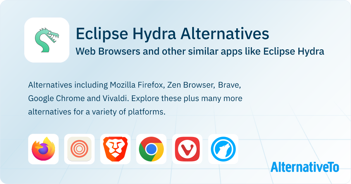 Eclipse Hydra Alternatives: Top 12 Web Browsers & Similar Apps ...