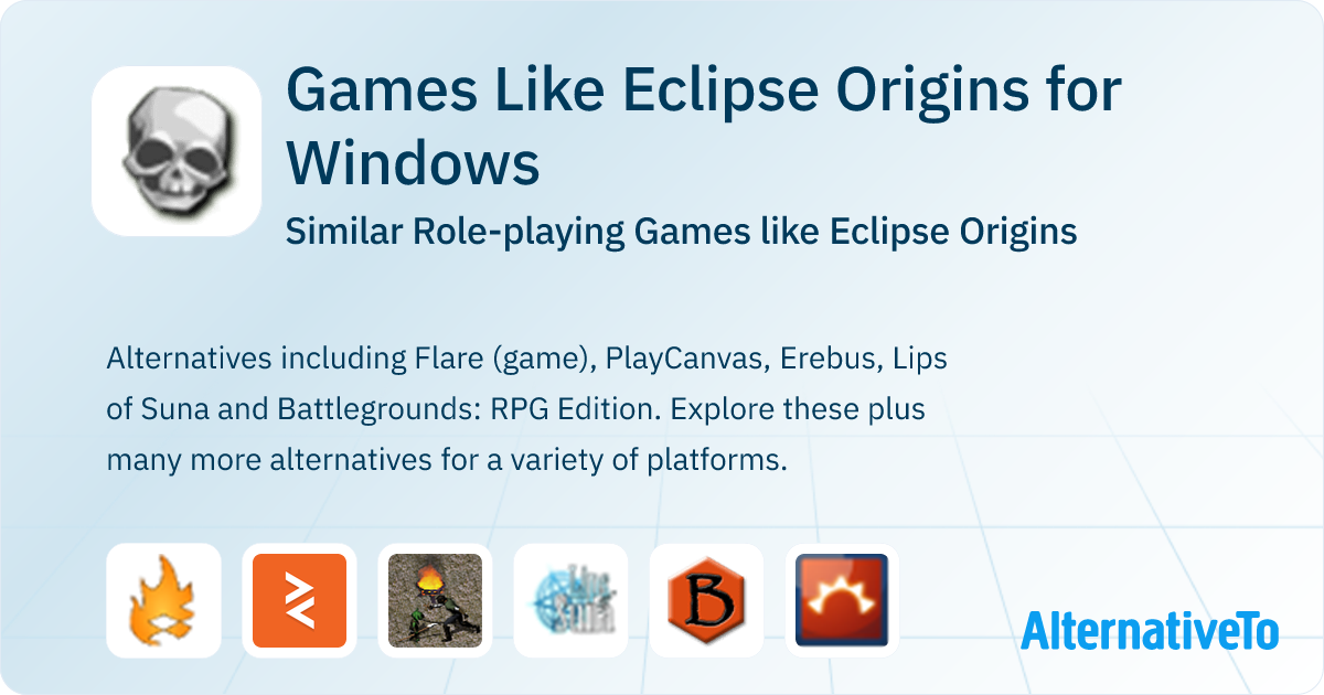 Games Like Eclipse Origins for Windows: Similar Role-playing Games ...