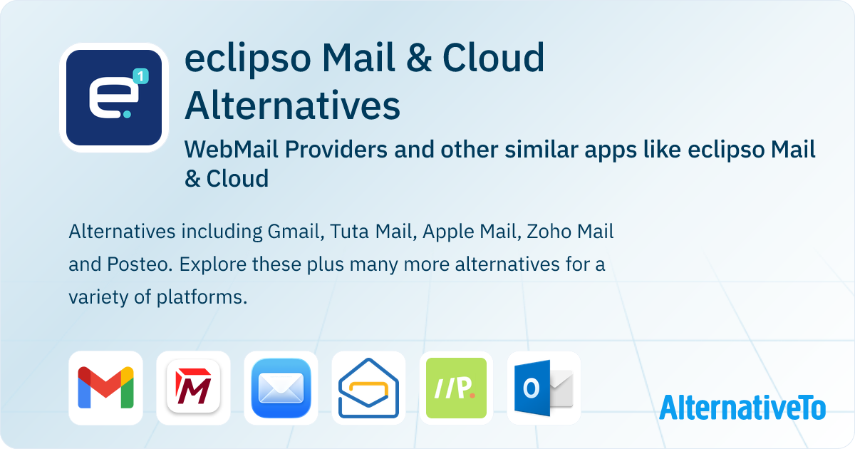 eclipso Mail & Cloud Alternatives: Top 12 WebMail Providers & Similar ...