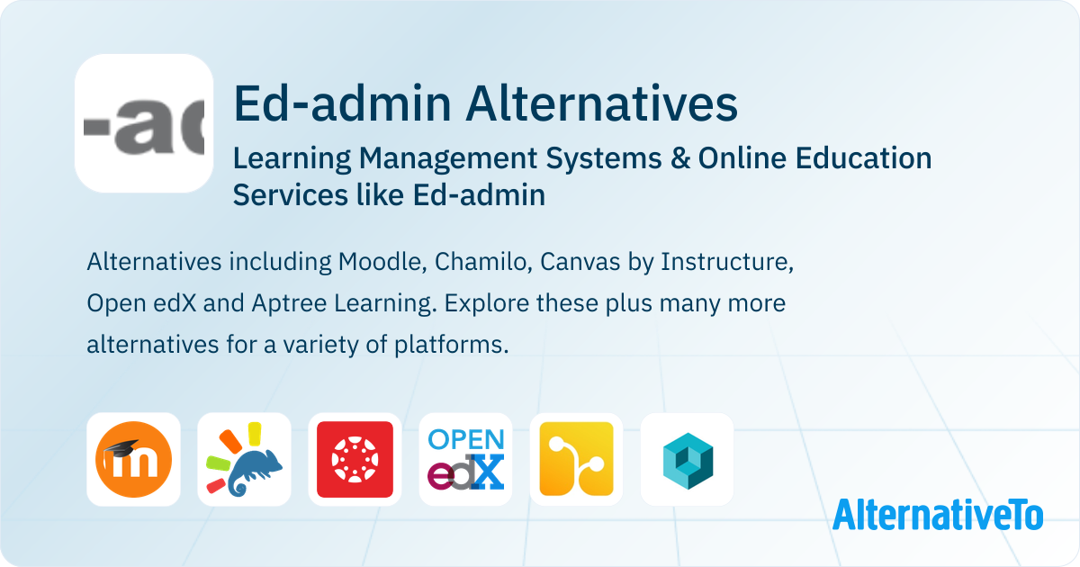 Ed-admin Alternatives: Top 12 Learning Management Systems | AlternativeTo