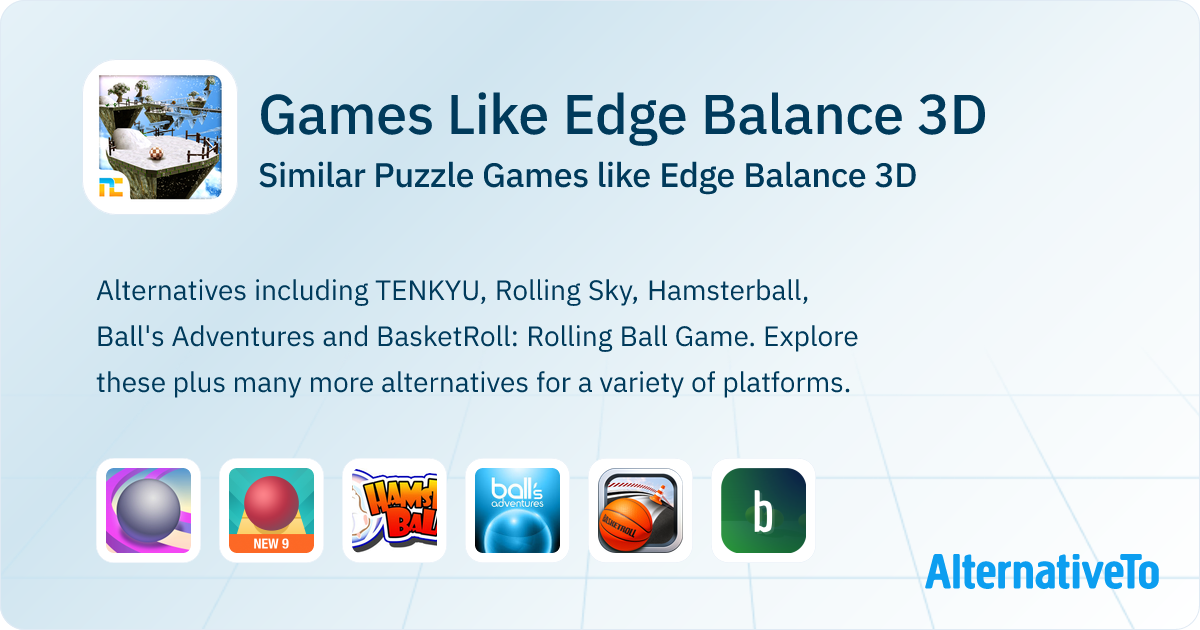 Games Like Edge Balance 3D: Similar Puzzle Games | AlternativeTo