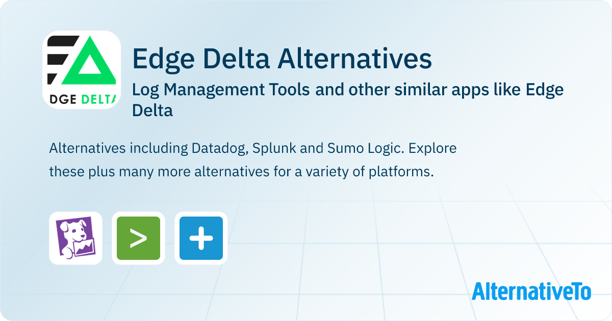 Edge Delta Alternatives: Top 3 Log Management Tools & Similar Websites ...