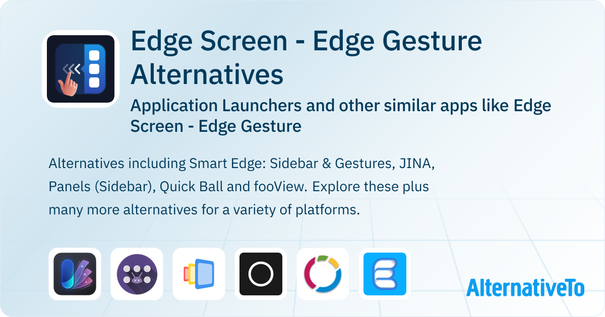 Edge Screen - Edge Gesture Alternatives: Top 6 Application Launchers ...