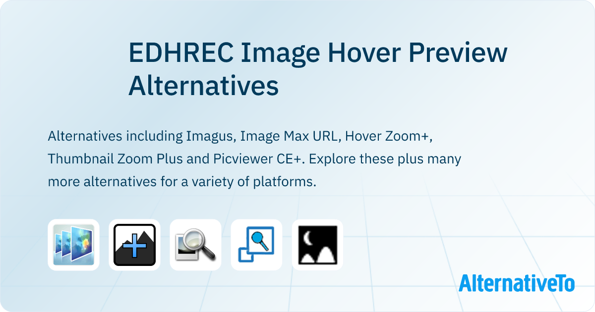 EDHREC Image Hover Preview Alternatives - Explore Similar Extensions ...