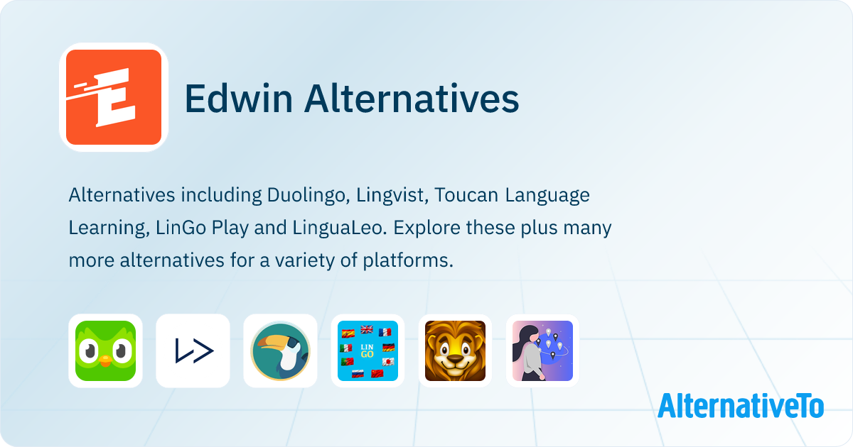 Edwin Alternatives - Explore Similar Sites & Apps | AlternativeTo