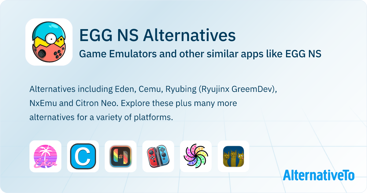 EGG NS Alternatives: Top 9 Game Emulators & Similar Apps | AlternativeTo