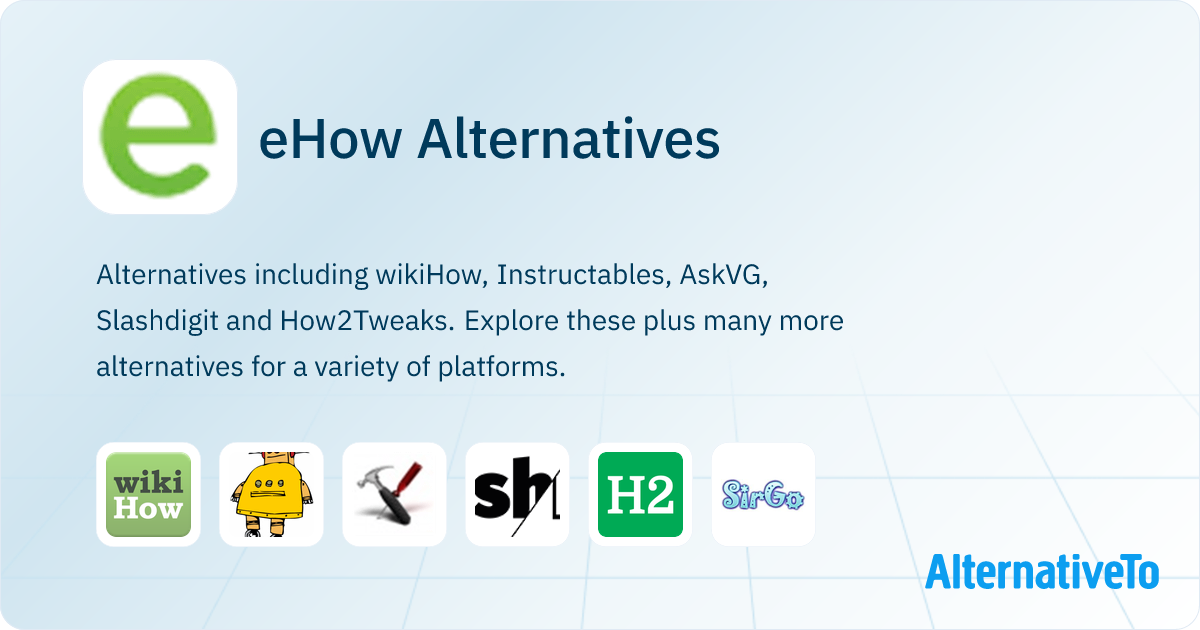 eHow Alternatives - Explore Similar Apps & Services | AlternativeTo