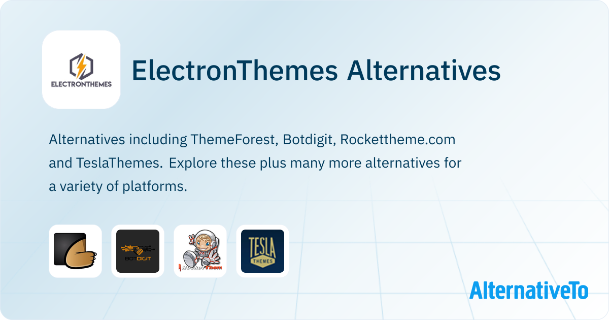 ElectronThemes Alternatives - Explore Similar Sites & Apps | AlternativeTo