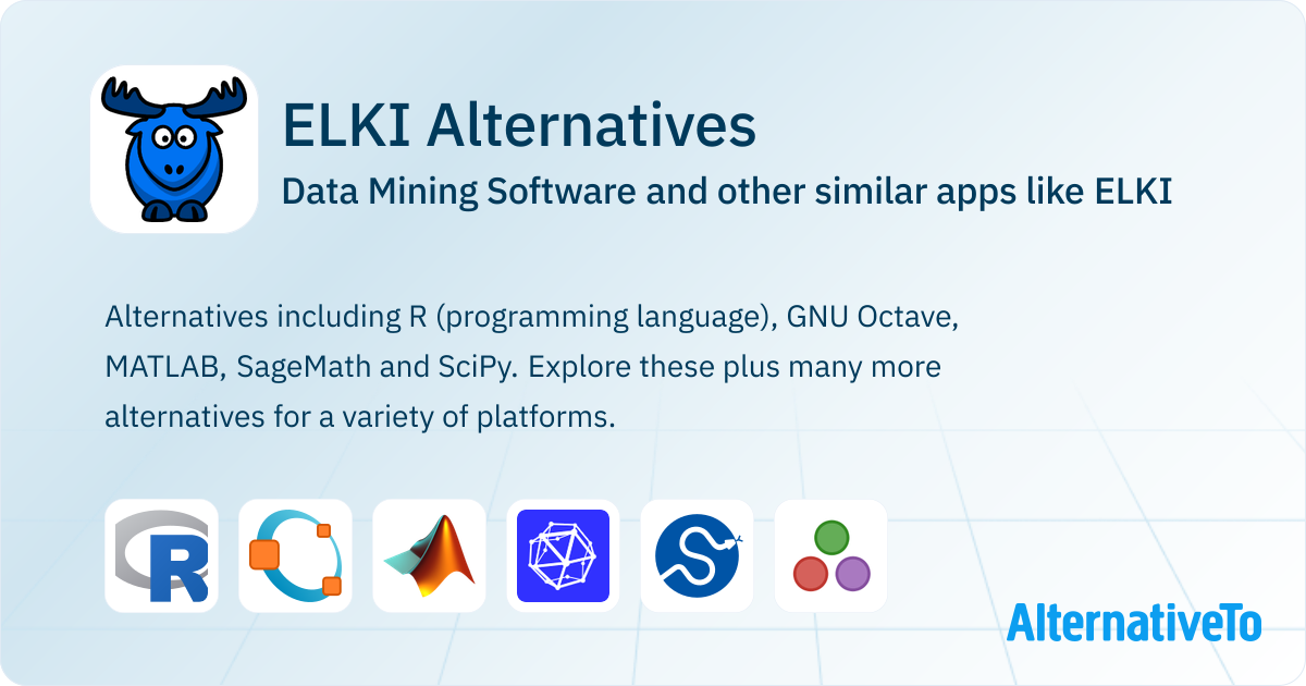 ELKI Alternatives: Top 19 Data Mining Software & Similar Apps ...
