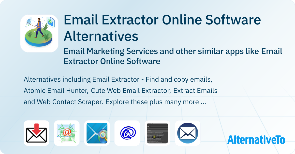 Email Extractor Online Software Alternatives: Top 9 Email Marketing ...