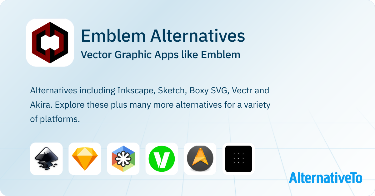 Emblem Alternatives: Top 9 Vector Graphic & Similar Apps | AlternativeTo
