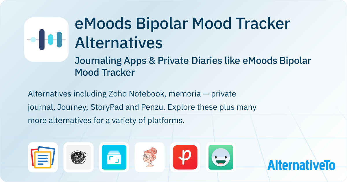 eMoods Bipolar Mood Tracker Alternatives: Top 12 Journaling Apps ...