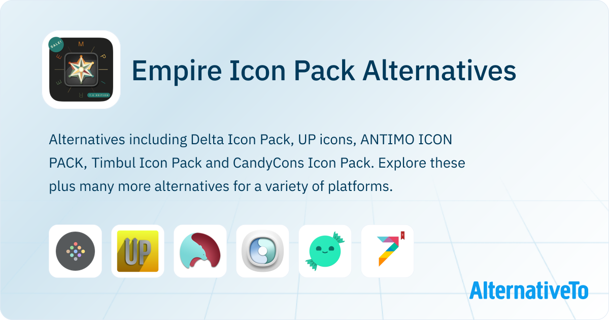 Empire Icon Pack Alternatives and Similar Apps | AlternativeTo