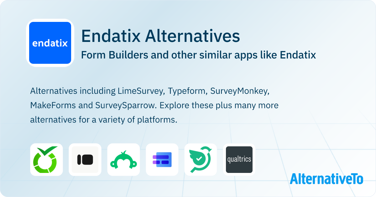 Endatix Alternatives: Top 9 Form Builders & Similar Apps | AlternativeTo