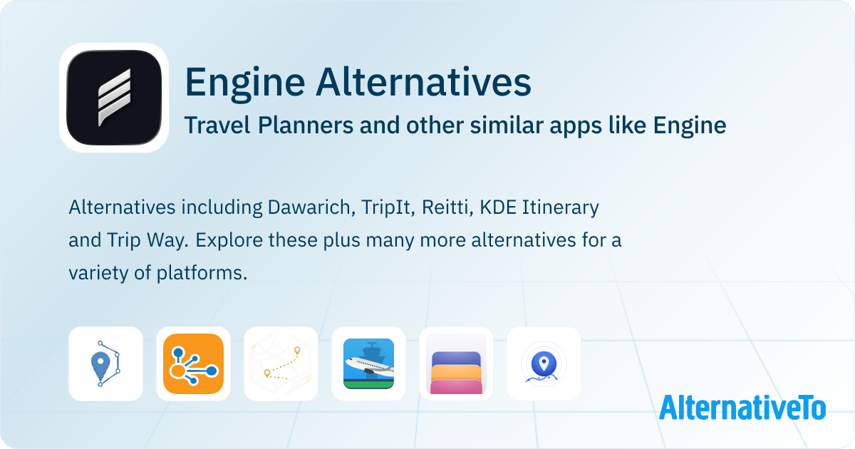 Engine Alternatives: Top 12 Travel Planners & Similar Apps | AlternativeTo