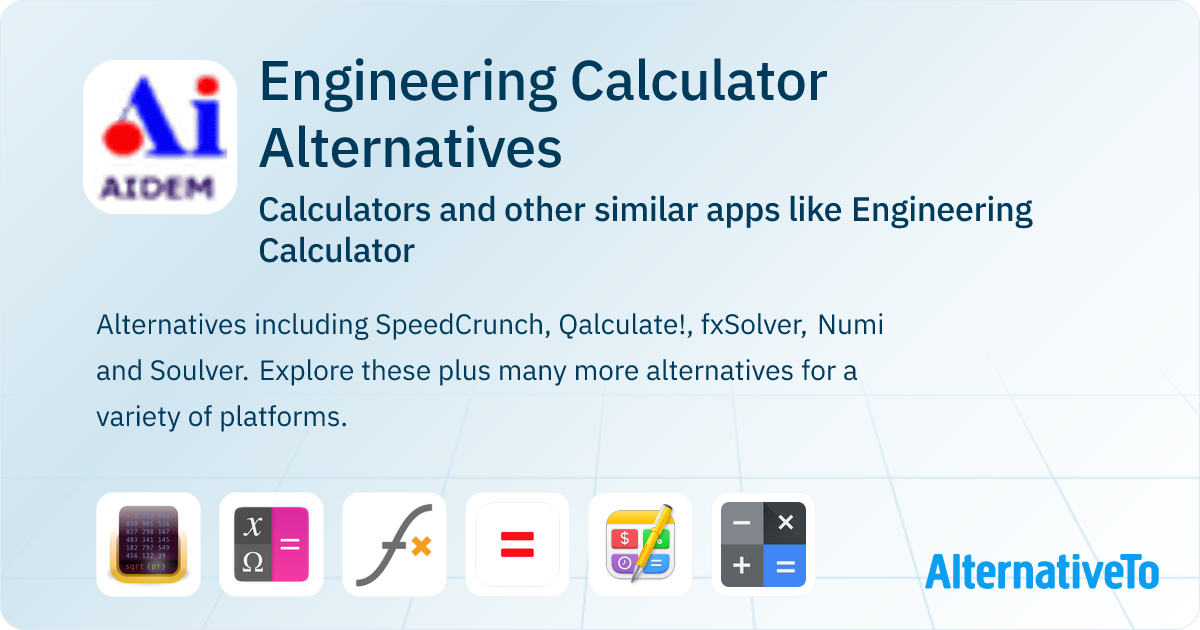 Engineering Calculator Alternatives: Top 12 Calculators & Similar Apps ...