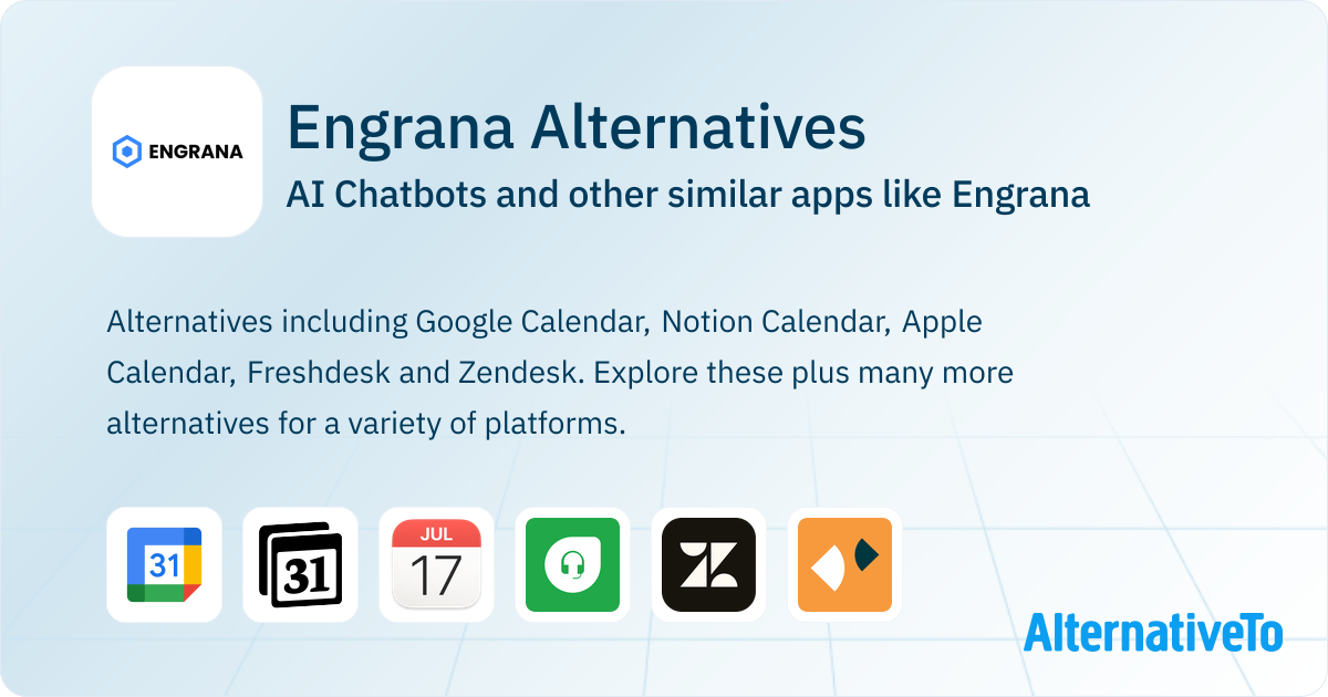 Engrana Alternatives: Top 12 AI Chatbots & Similar Apps | AlternativeTo
