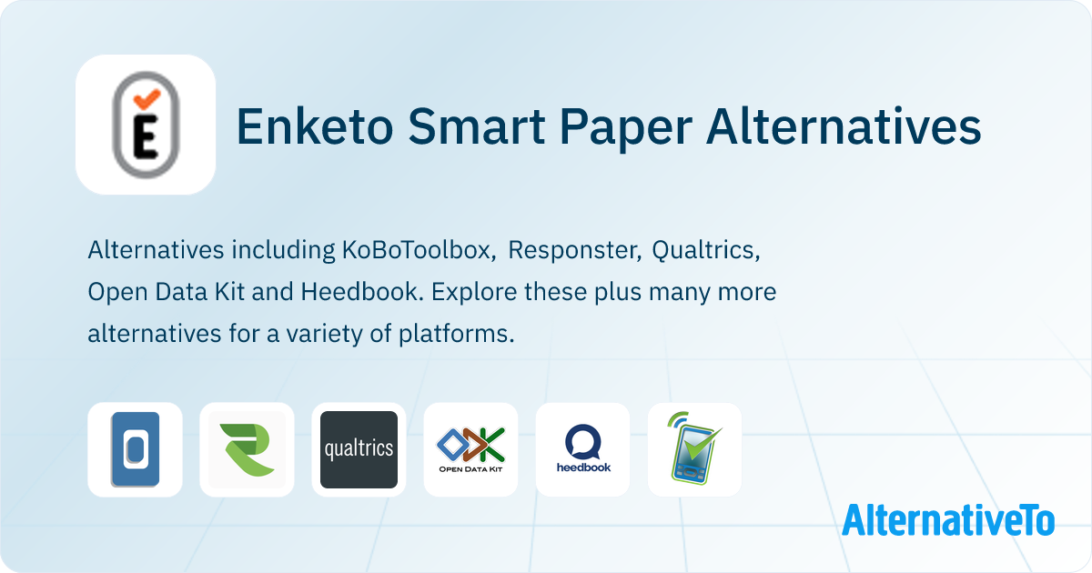 Enketo Smart Paper Alternatives - Page 2 | AlternativeTo