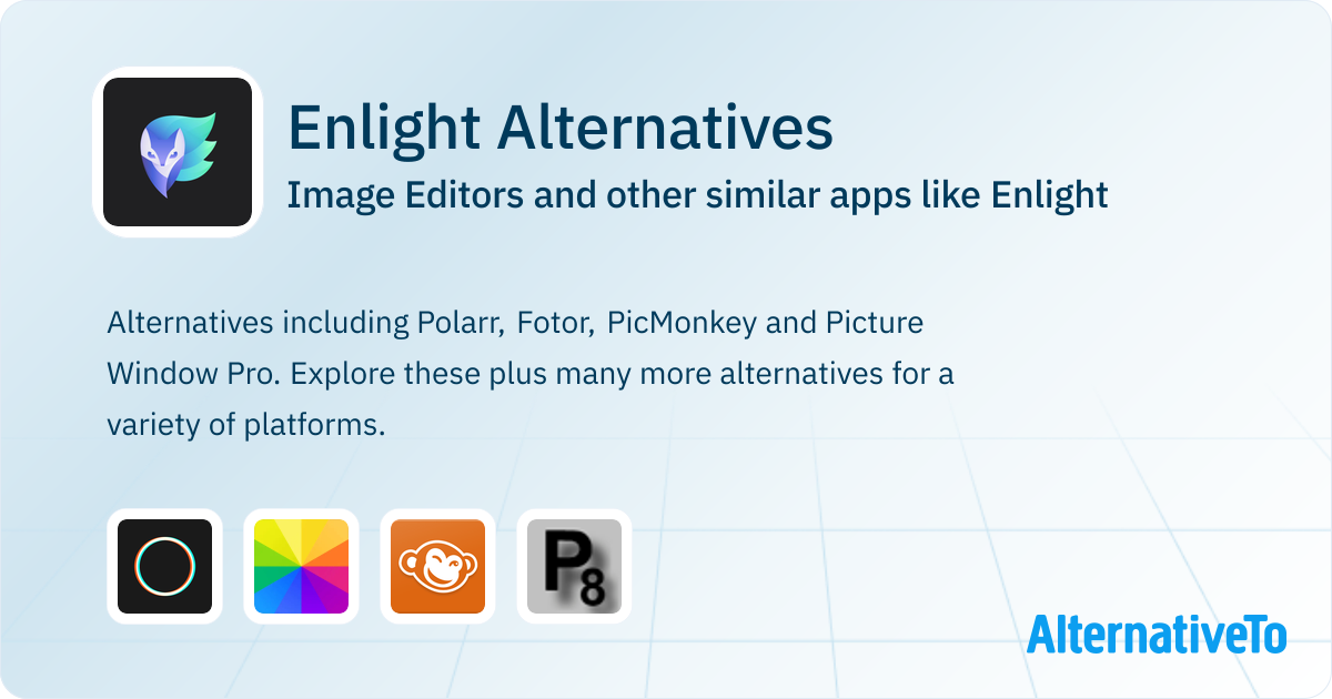 Enlight Alternatives: Top 4 Image Editors & Similar Apps | AlternativeTo