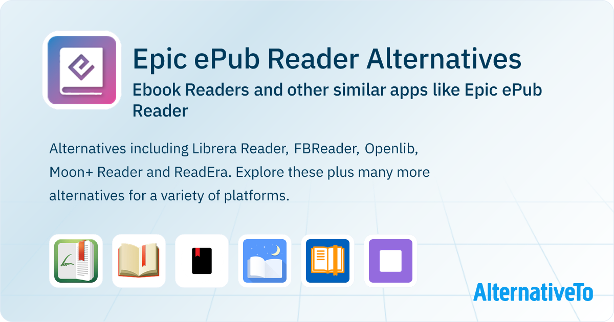 Epic ePub Reader Alternatives: Top 18 Ebook Readers & Similar Apps ...