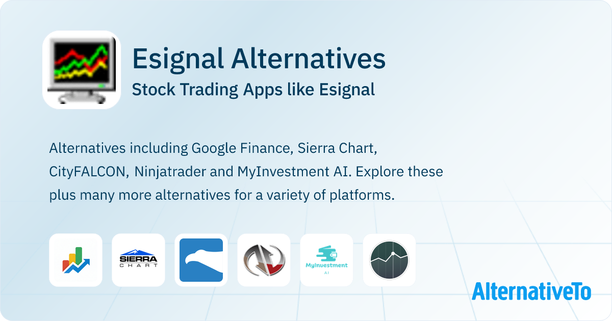 Esignal Alternatives: Top 7 Stock Trading & Similar Apps | AlternativeTo