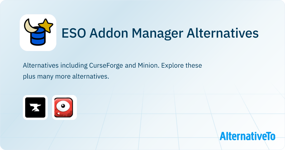 ESO Addon Manager Alternatives - Explore Similar Software | AlternativeTo